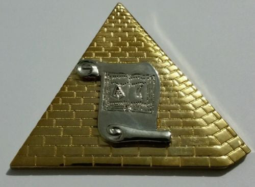 Shriner High Priest and Prophet Officer Collar Jewel in Gold Tone ...