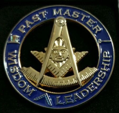 Freemason Past Master Wisdom and Leadership Cut-Out Lapel Pin – Mason ...
