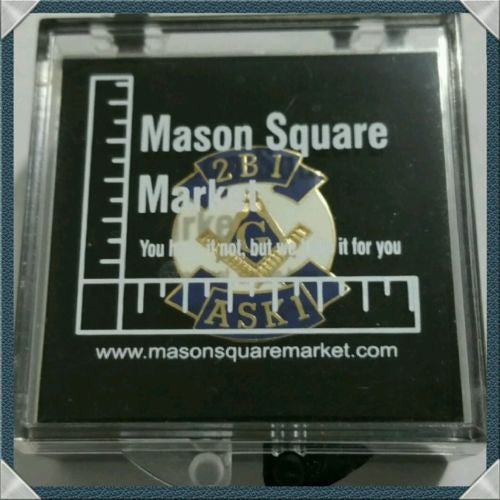 Freemason 2B1 Ask 1Lapel Pin – Mason Square Market