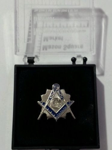 Freemason Lapel Pin in Silver Tone – Mason Square Market