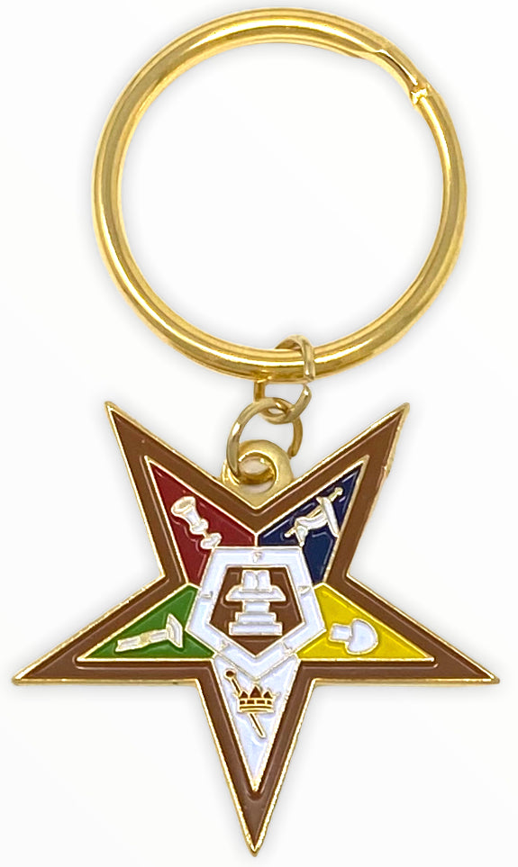 Order of Eastern Star (OES) Key Chain – Mason Square Market