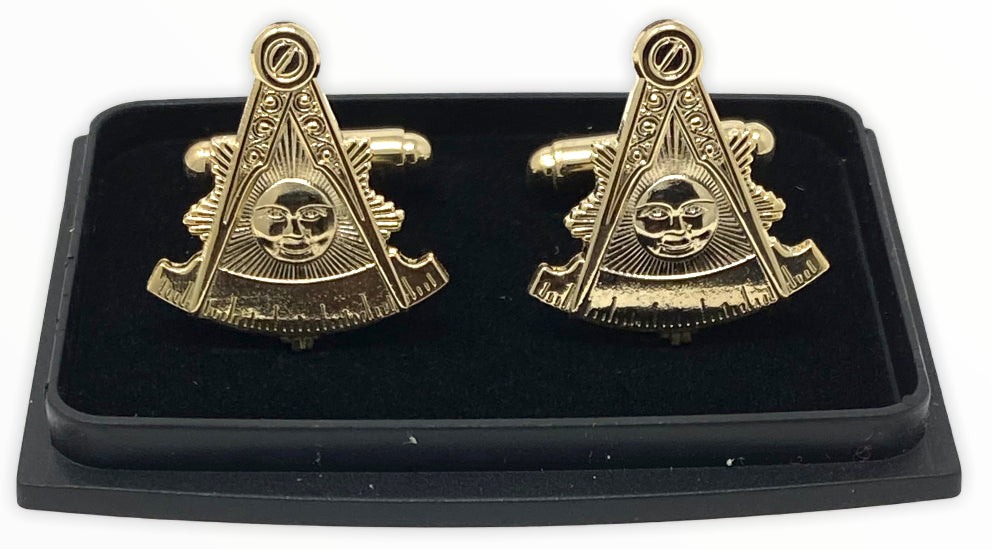 Past Master Cufflinks In Gold Tone – Mason Square Market